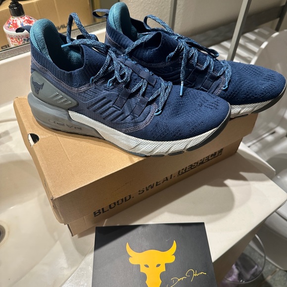 Under Armour | Shoes | Rare Under Armour Ua Project Rock 3 Athletic ...